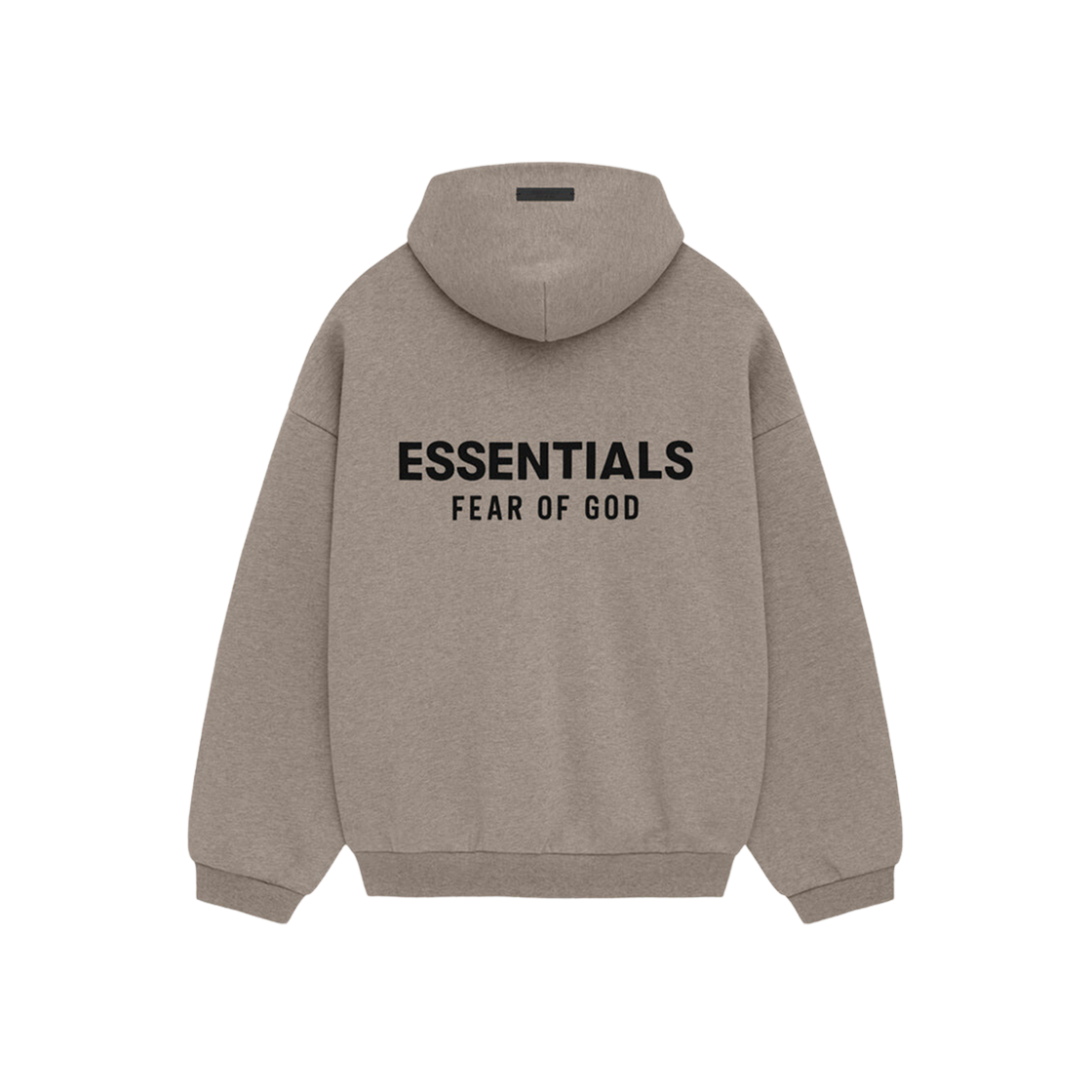에센셜 플리스 후드 블랙 - 24FW | Essentials | KREAM