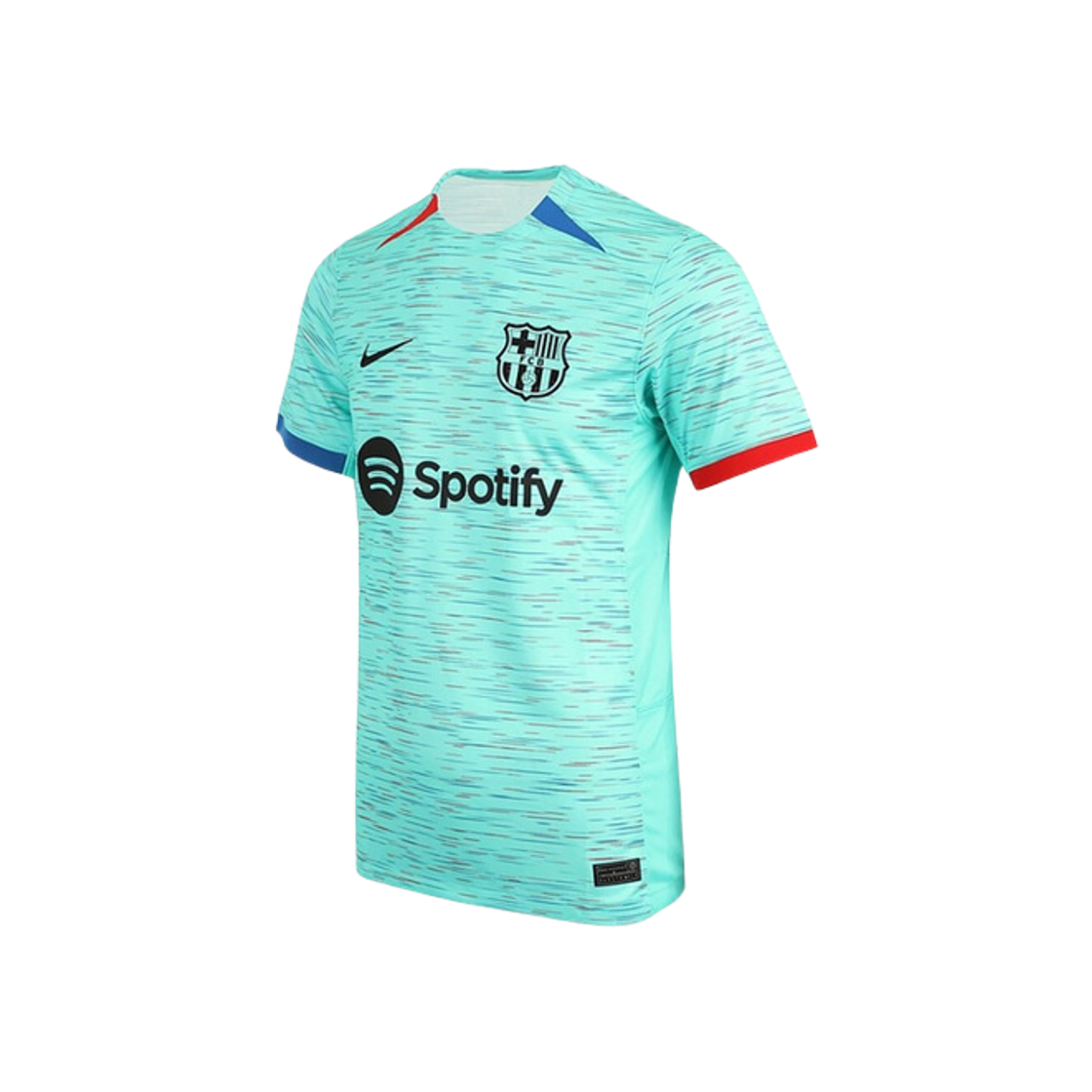 나이키 FC 바르셀로나 2023/24 스타디움 3rd 드라이 핏 사커 저지 아쿠아 로얄 블루 | Nike | KREAM
