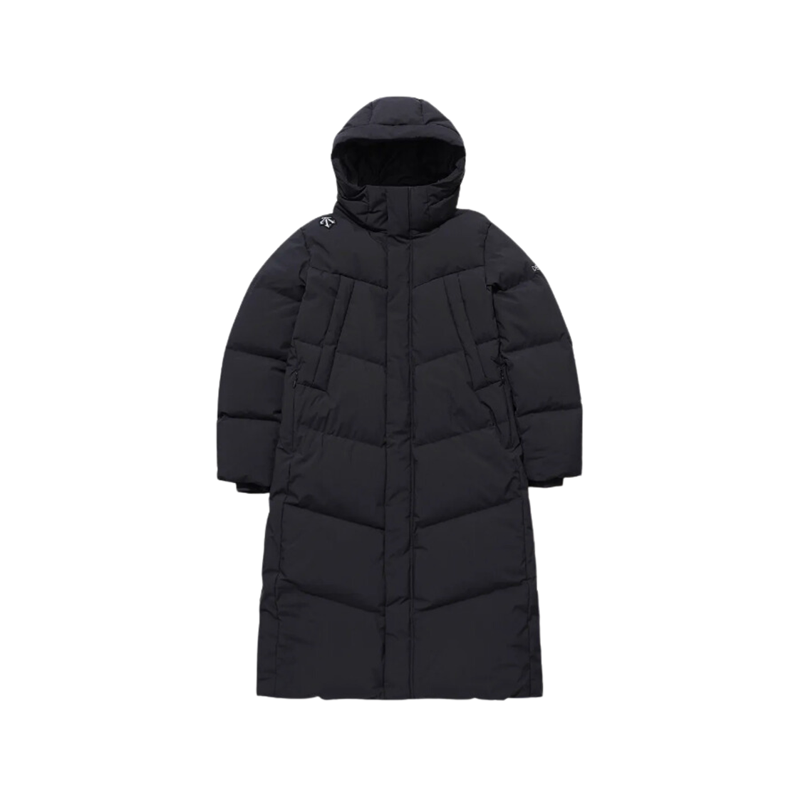 데상트 롱 캐논 구스 다운 자켓 블랙 | Descente | KREAM