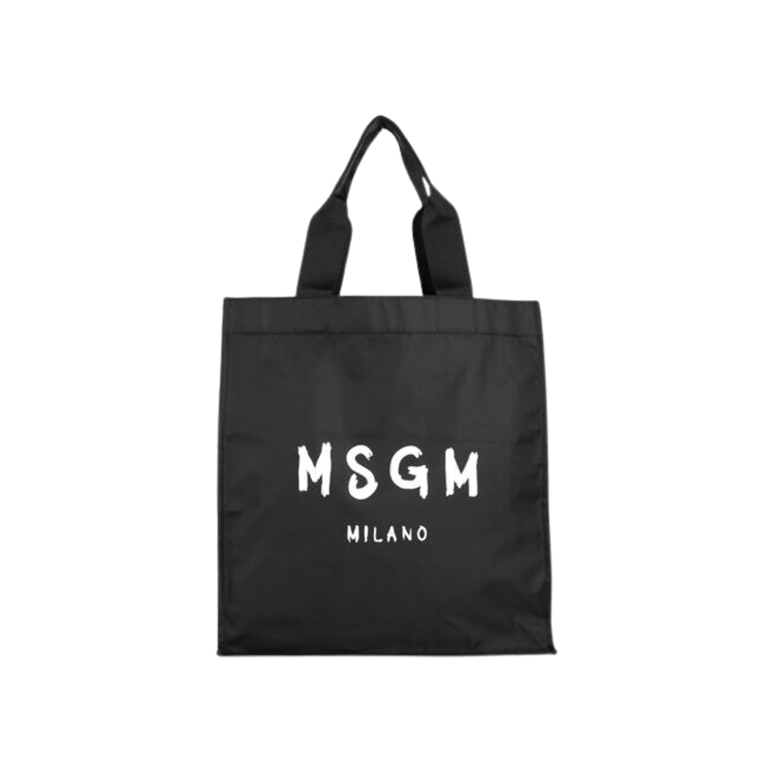 엠에스지엠 자수 로고 토트백 블랙 | MSGM | KREAM