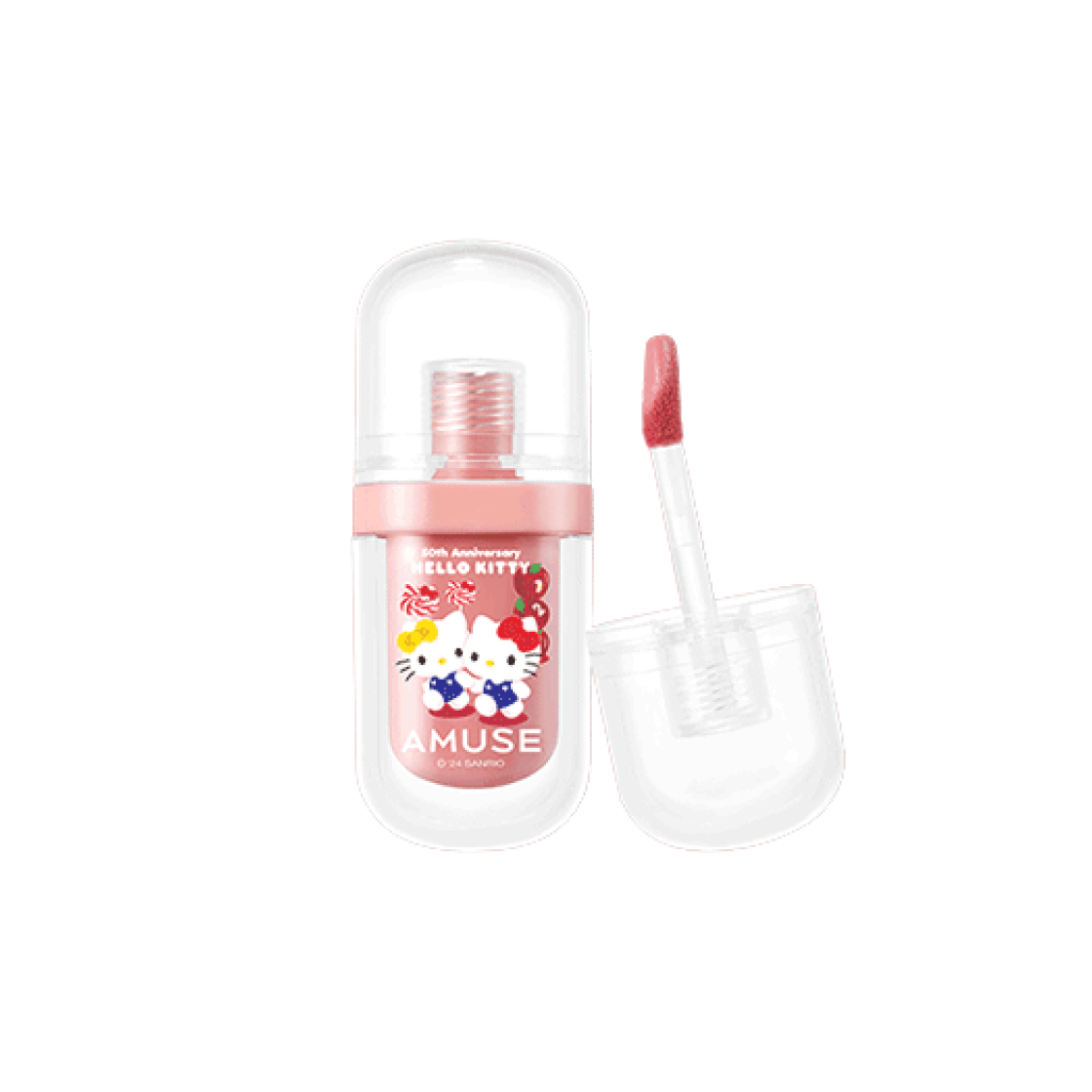 어뮤즈 x 헬로 키티 젤 핏 틴트 05 오트 무화과 (국내 정식 발매 제품) | Amuse | KREAM