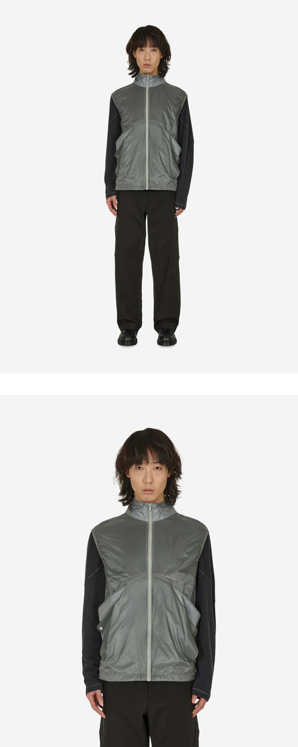 _J.L-A.L_ 세어 베스트 제트 스톤 블루 - 24FW | J.L-A.L | KREAM