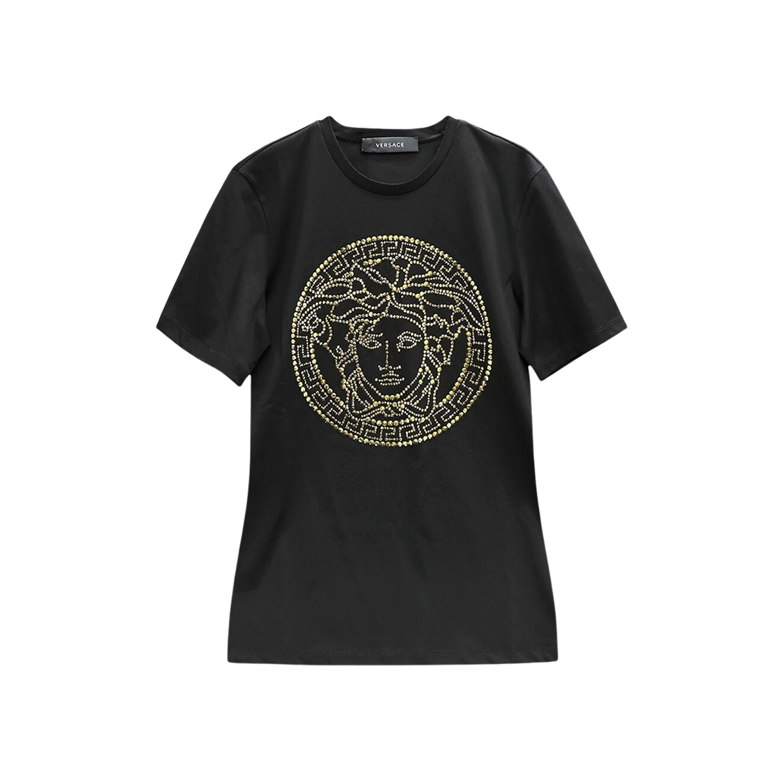 (W) 베르사체 스터드 메두사 티셔츠 블랙 | Versace | KREAM