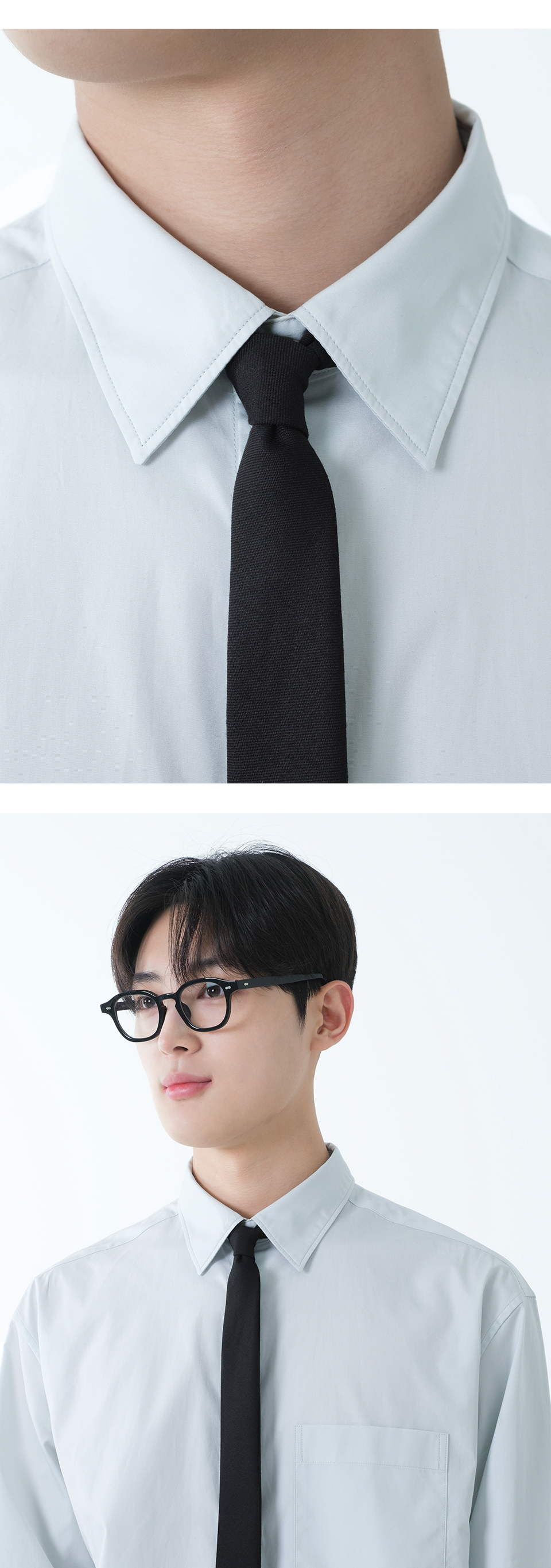 와기 아키택트 슬림 타이 블랙 | WHAGI | KREAM