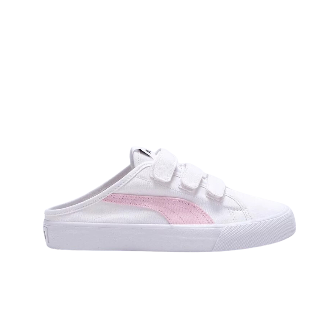 (W) 푸마 바리 뮬 벨크로 화이트 핑크 | Puma | KREAM
