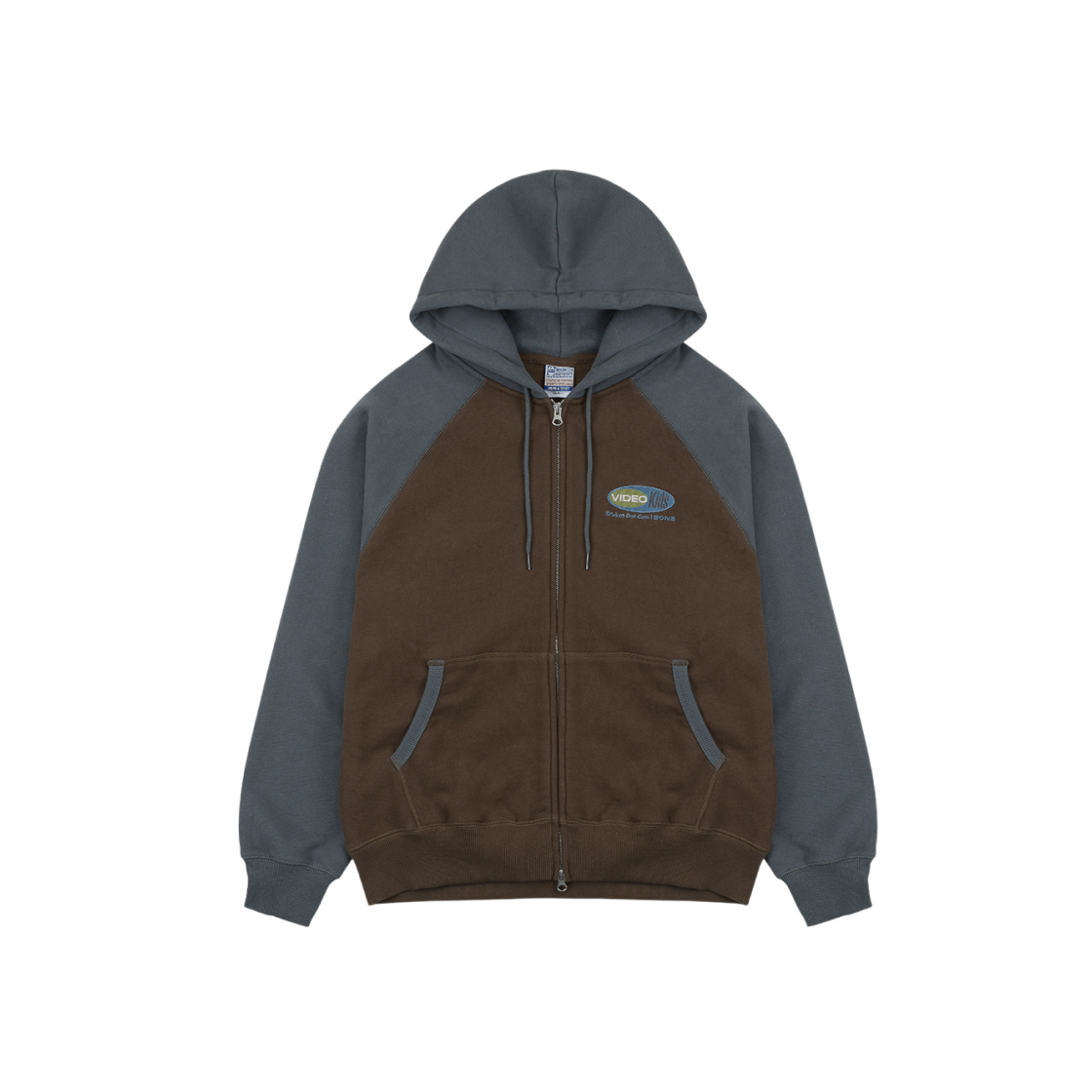 빠더너스 x 테켓 비디오키즈 후드 집업 브라운 | BDNS | KREAM