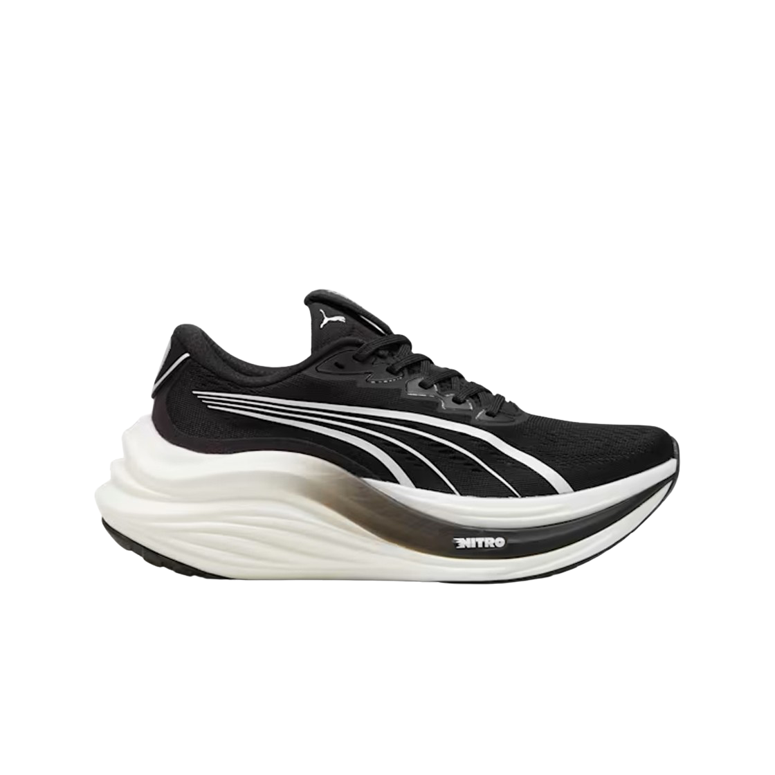 (W) 푸마 매그맥스 나이트로 블랙 화이트 | Puma | KREAM