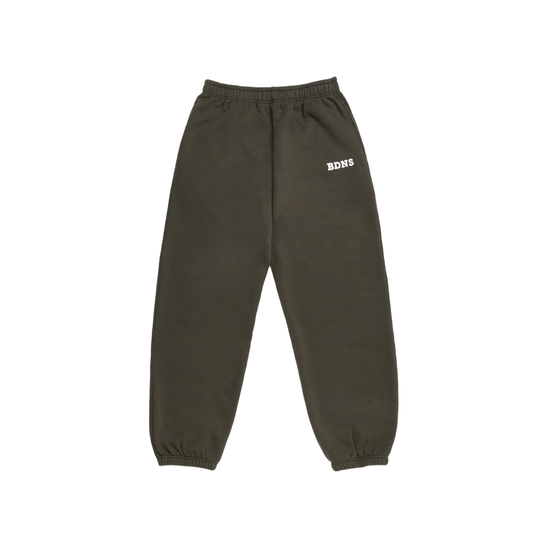 빠더너스 로고 스웨트팬츠 올리브 | BDNS | KREAM