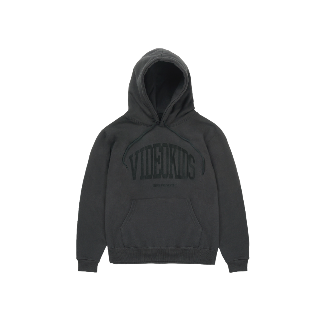 빠더너스 비디오키즈 후드 다크 그레이 | BDNS | KREAM