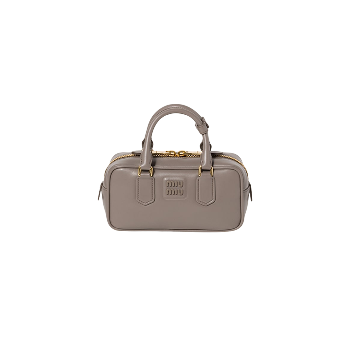 미우 미우 아르카디 레더 백 클레이 그레이 | Miu Miu | KREAM