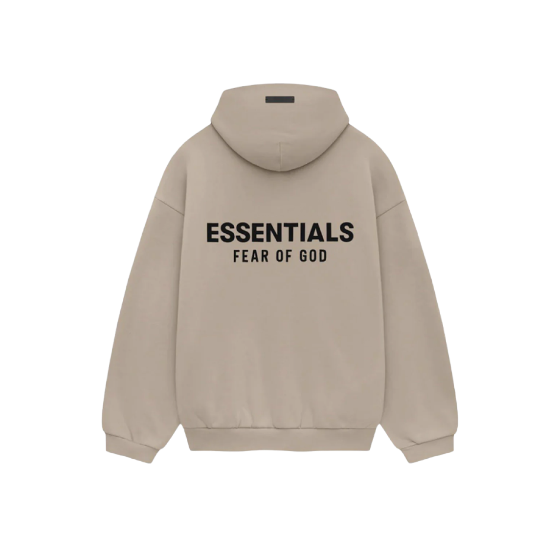 에센셜 플리스 후드 블랙 - 24FW | Essentials | KREAM