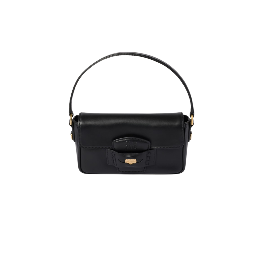 미우 미우 페니 레더 백 블랙 | Miu Miu | KREAM