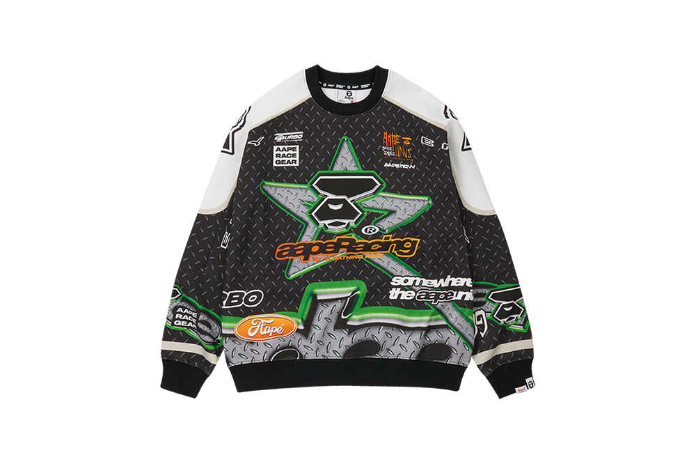 에이프 메인 크루넥 스웨터 멀티 - 24FW | AAPE | KREAM