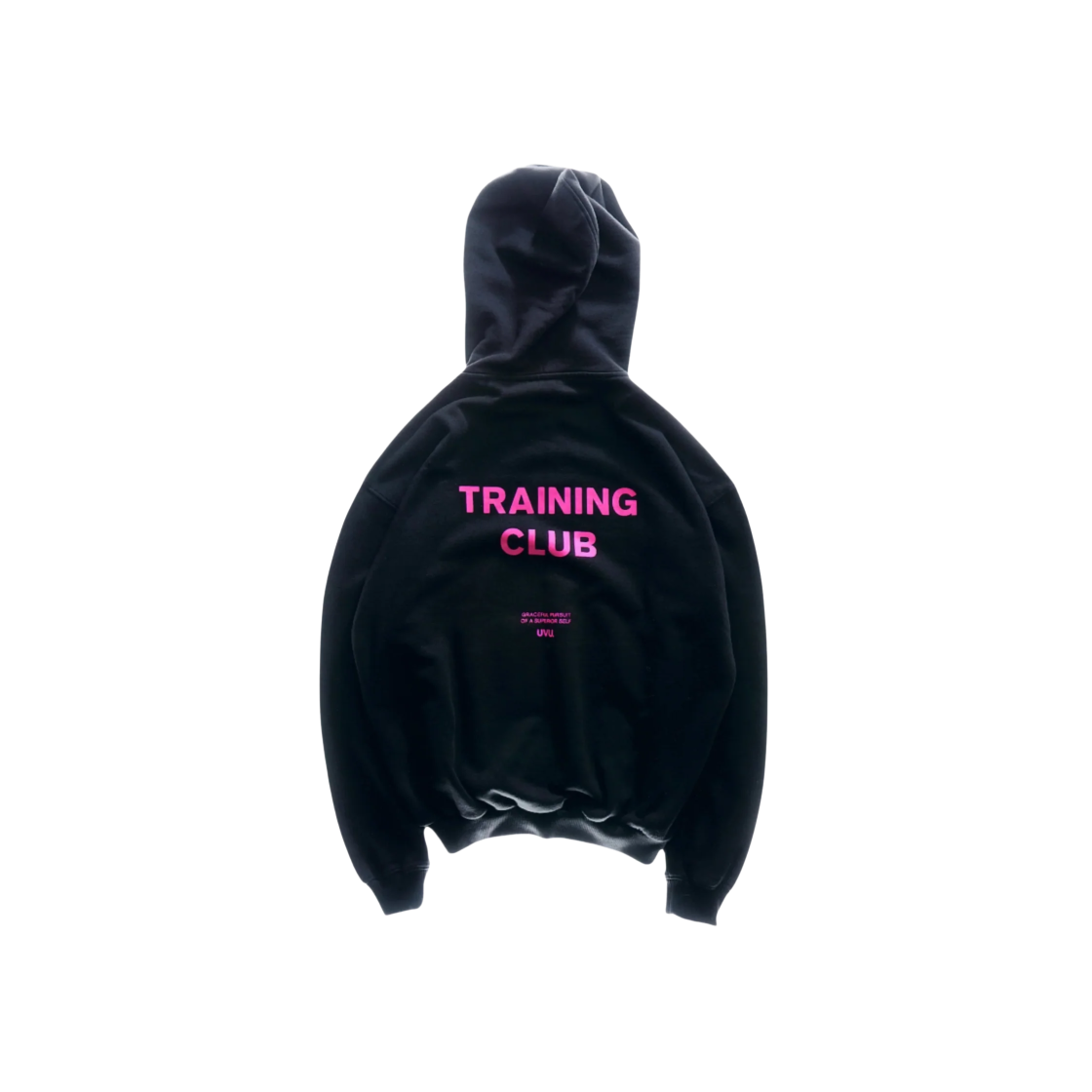 UVU 트레이닝 클럽 후드 블랙 핑크 | UVU | KREAM
