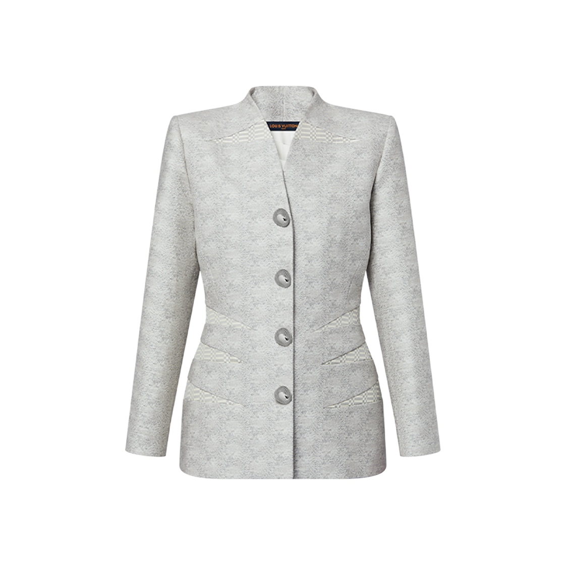 (W) 루이비통 다미에 악센트 칼라리스 블레이저 세서미 | Louis Vuitton | KREAM