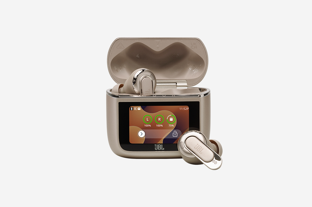 제이비엘 TOUR PRO3 노이즈캔슬링 디스플레이 블루투스 이어폰 라떼 | JBL | KREAM