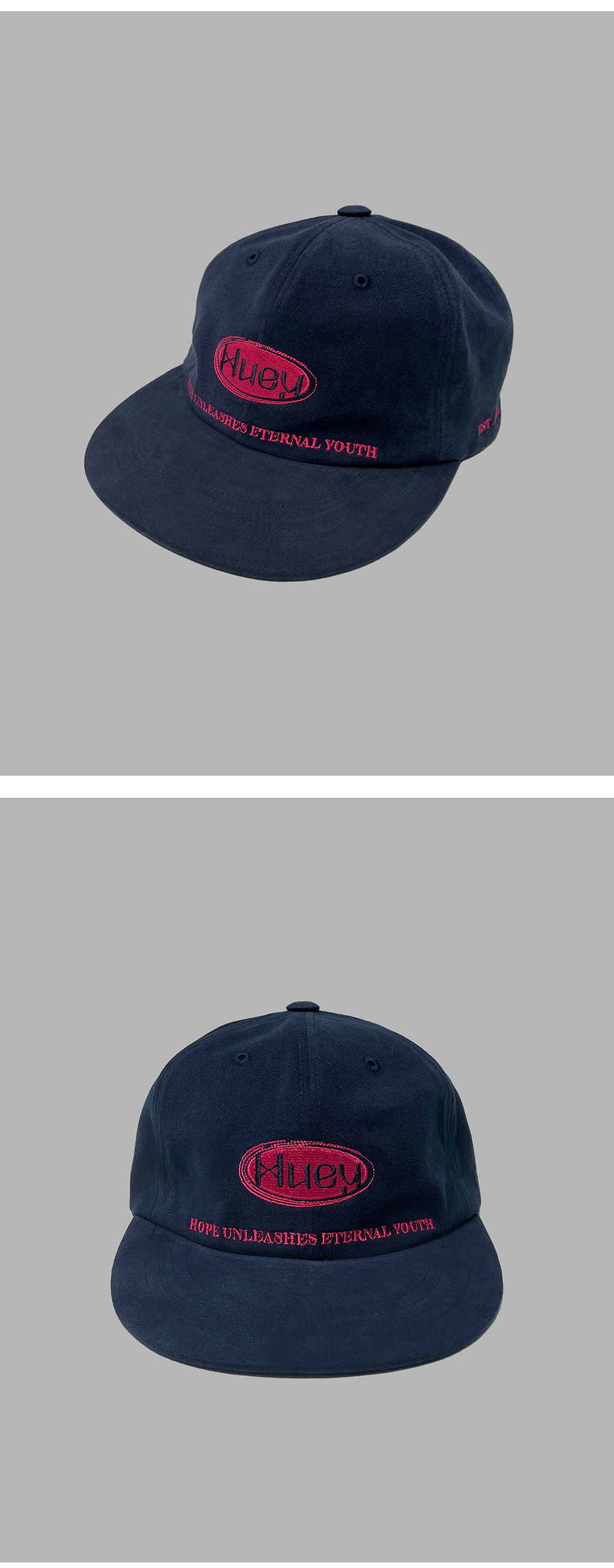 휴이 헤리티지 로고 캡 네이비 | Huey | KREAM