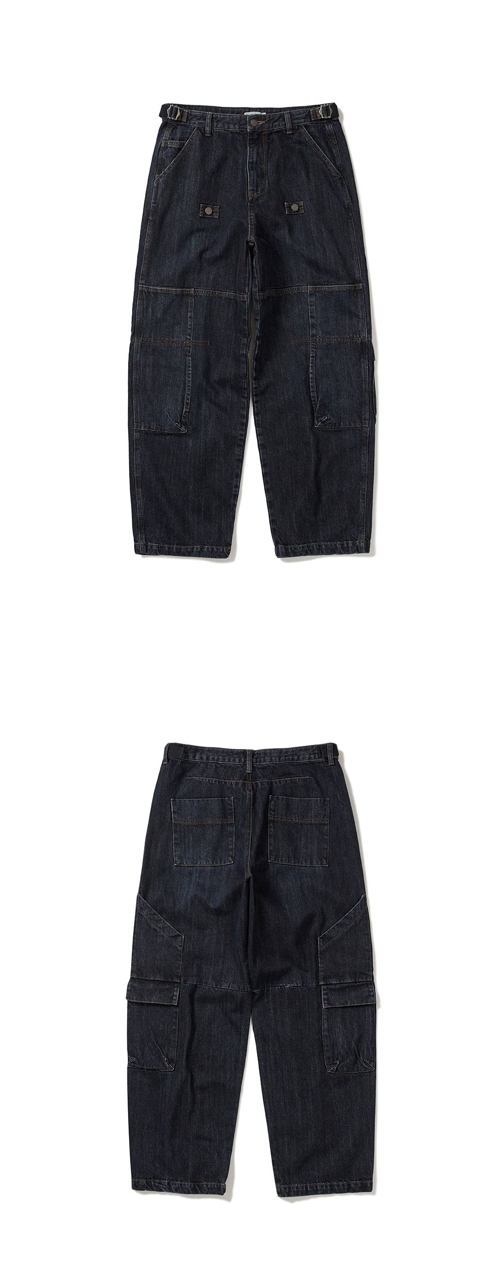 카락터 카고 데님 워크 팬츠 딥 인디고 | Karactor | KREAM