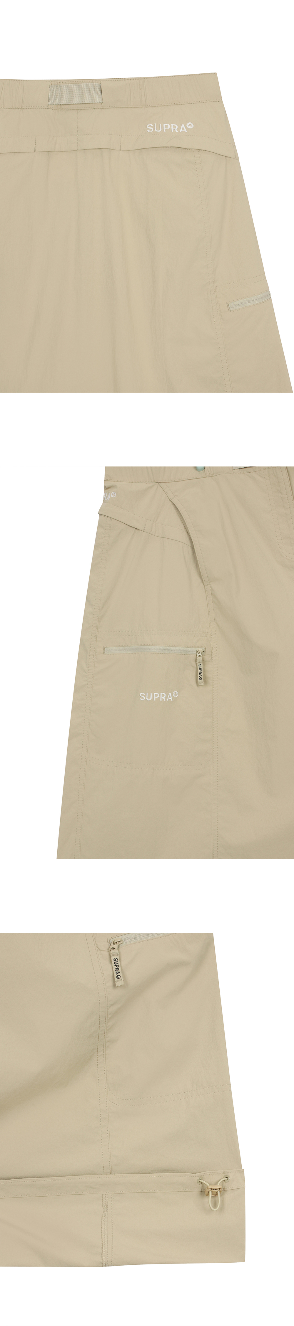 수프라 여성 벨트 포인트 롱 스커트 | Supra | KREAM