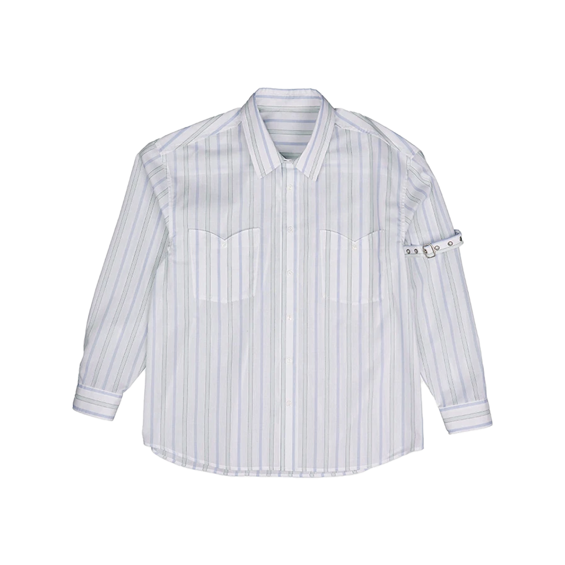 데어드 엉클 스트라이프 셔츠 화이트 | DARED | KREAM