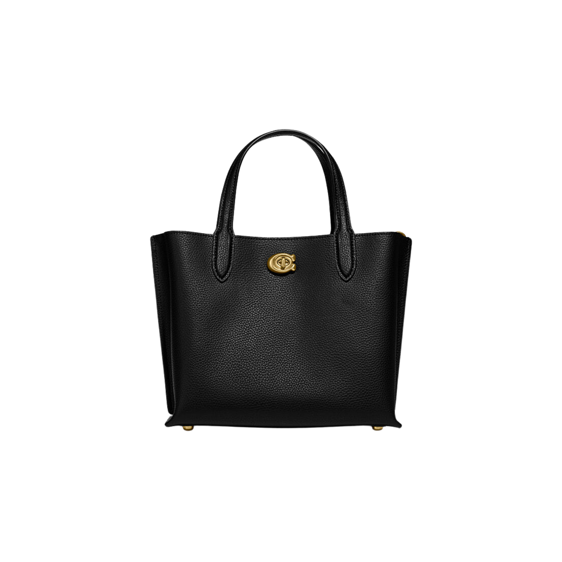 코치 윌로우 토트백 24 블랙 | Coach | KREAM