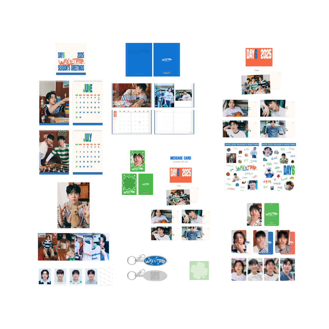 데이식스 웨이 투 트립 시즌 그리팅 2025 | Toys & Goods | KREAM