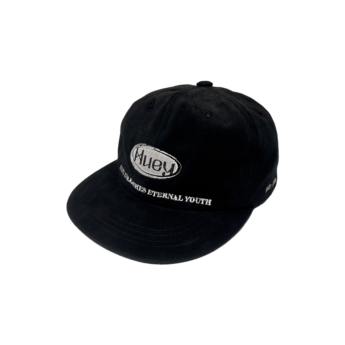 휴이 헤리티지 로고 캡 블랙 | Huey | KREAM