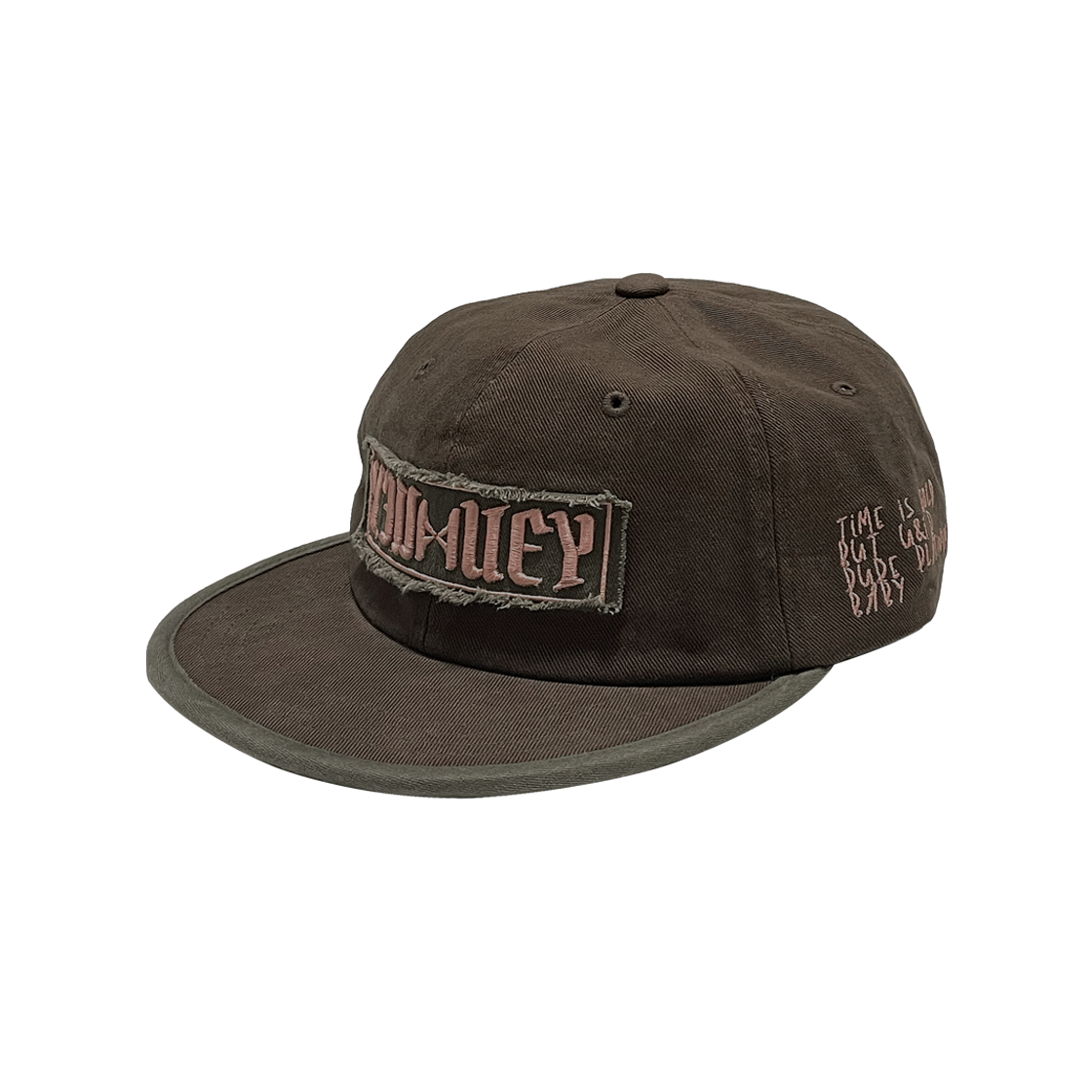 휴이 OG 로고 빈티지 워싱 캡 브라운 | Huey | KREAM