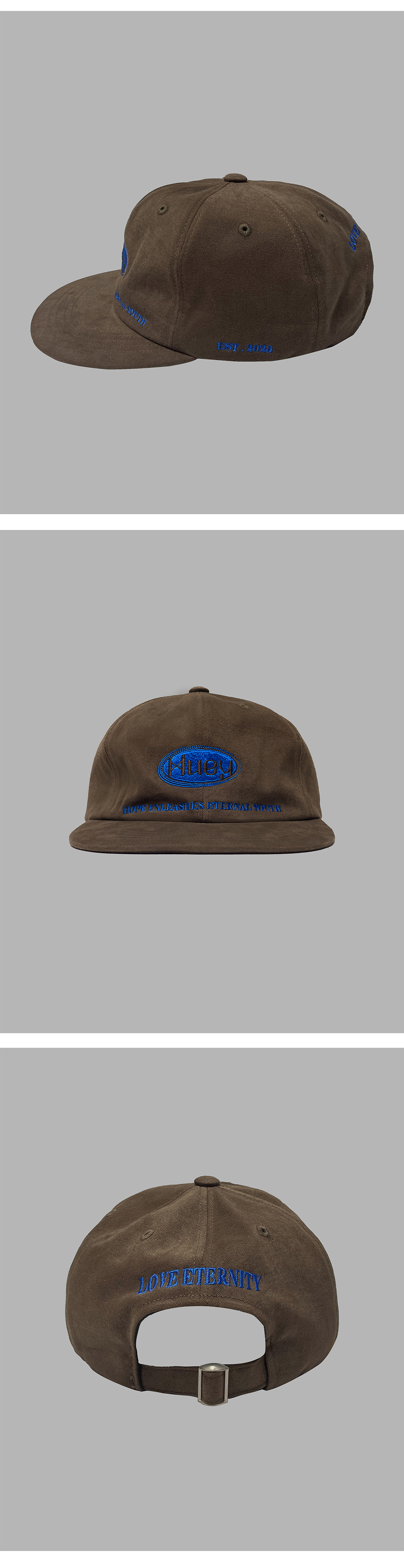 휴이 헤리티지 로고 캡 브라운 | Huey | KREAM