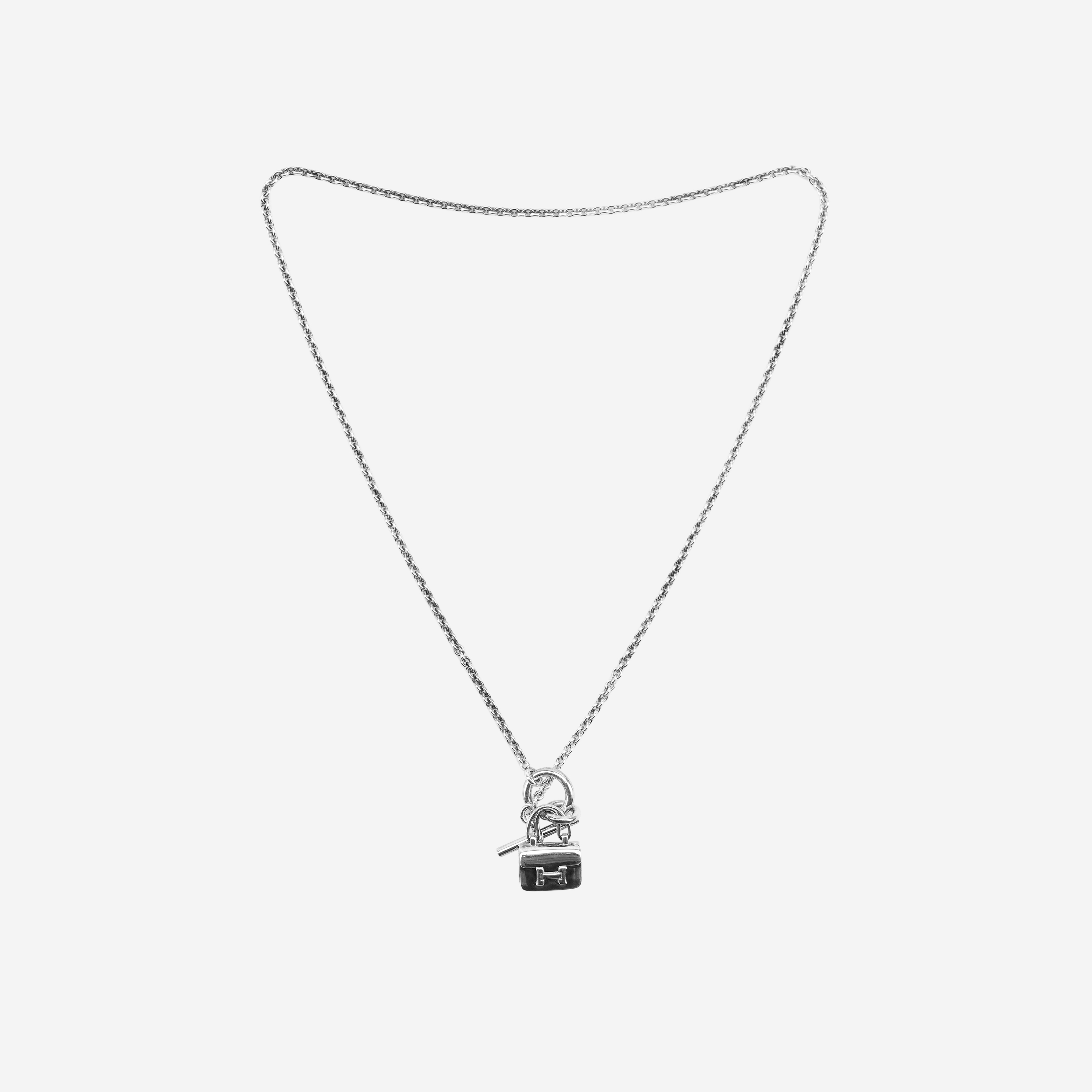 (W) 에르메스 아뮬레뜨 콘스탄스 펜던트 스털링 실버 | KREAM