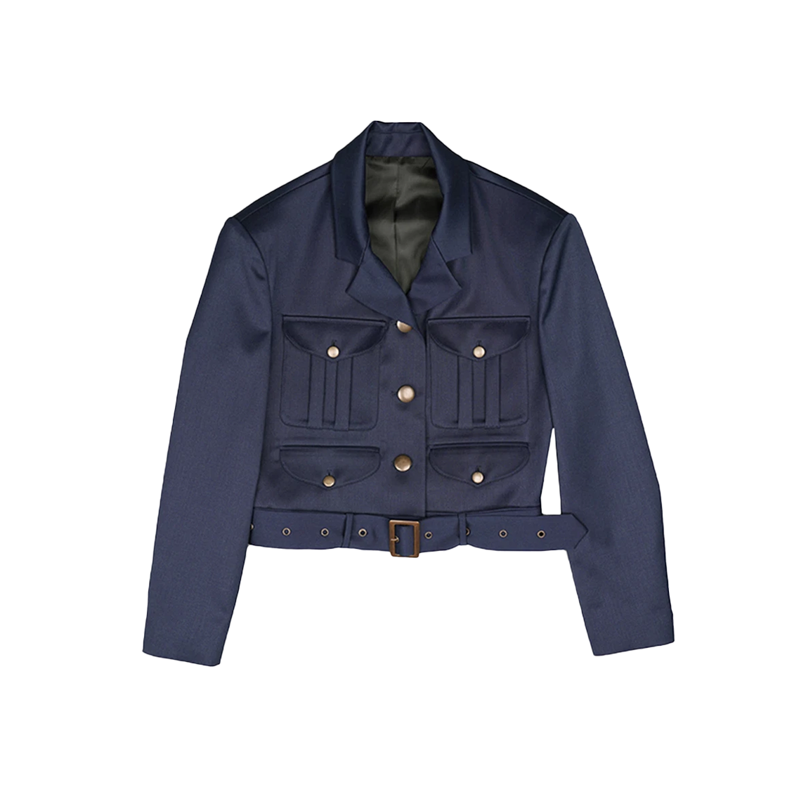 데어드 로열 네이비 벨티드 재킷 | DARED | KREAM