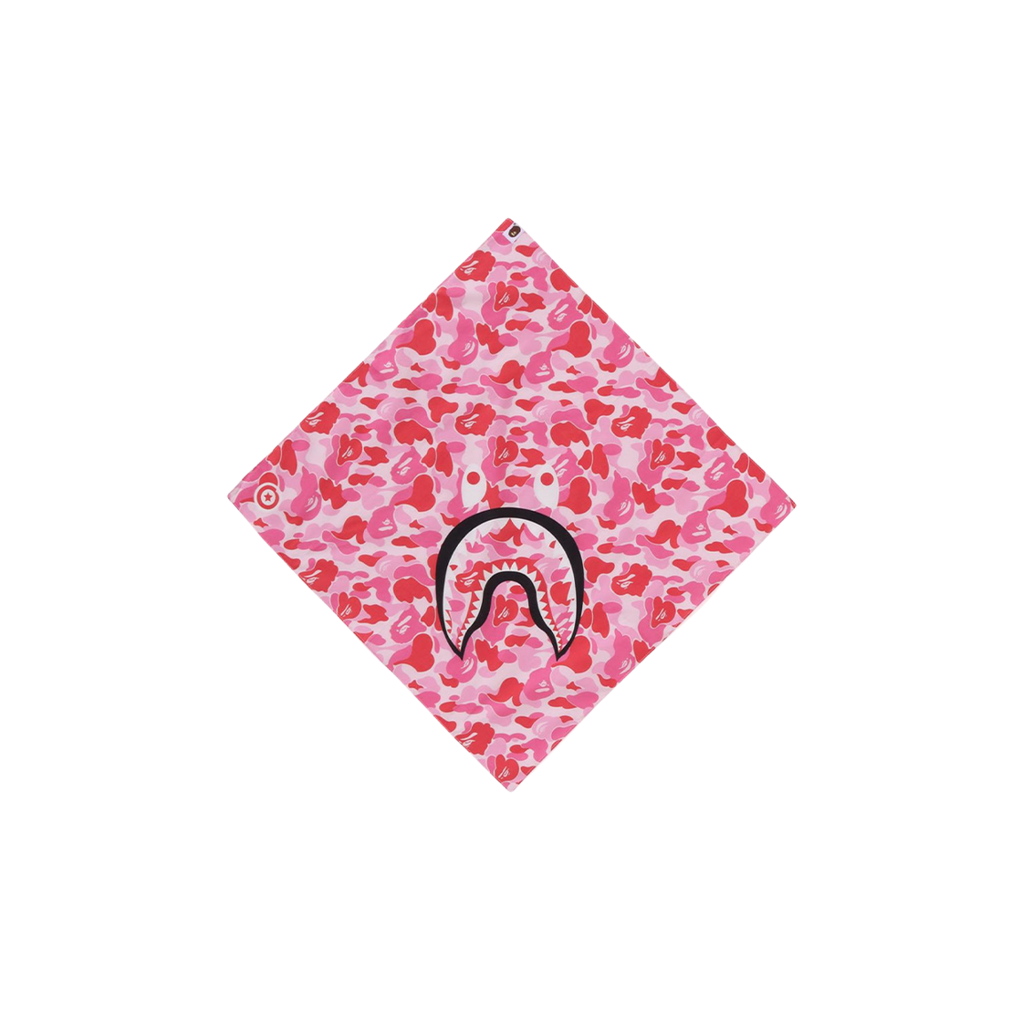 베이프 ABC 카모 샤크 반다나 핑크 | BAPE | KREAM