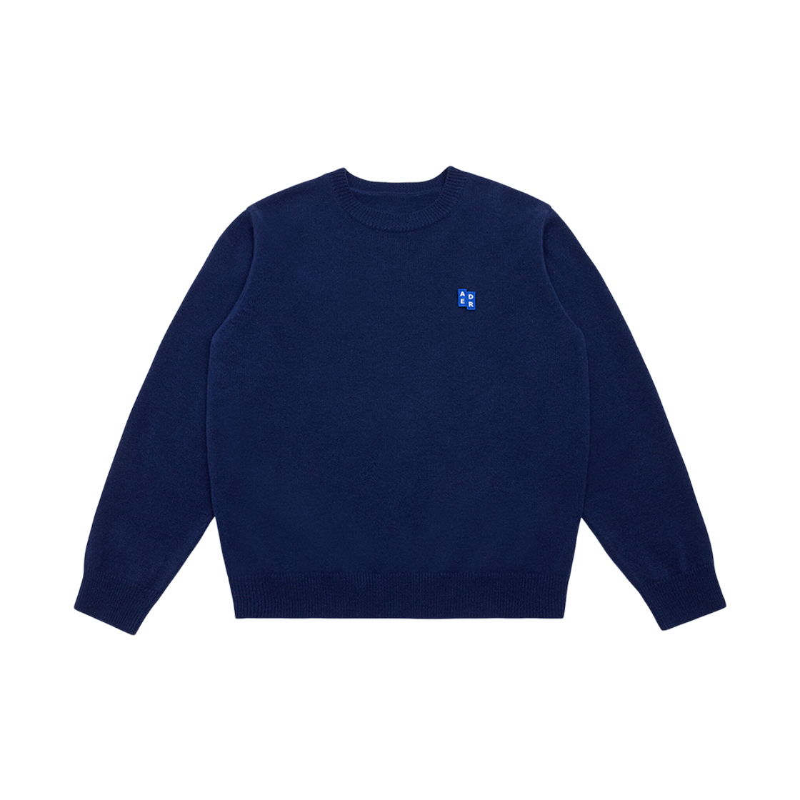 아더에러 시그니피컨트 TRS 태그 니트 01 네이비 | Ader Error | KREAM