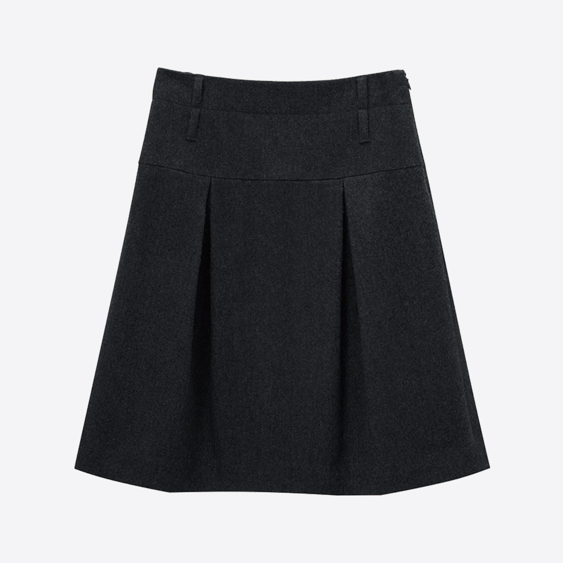 에스티유 우먼스 울 턱 스커트 그레이 | STU | KREAM