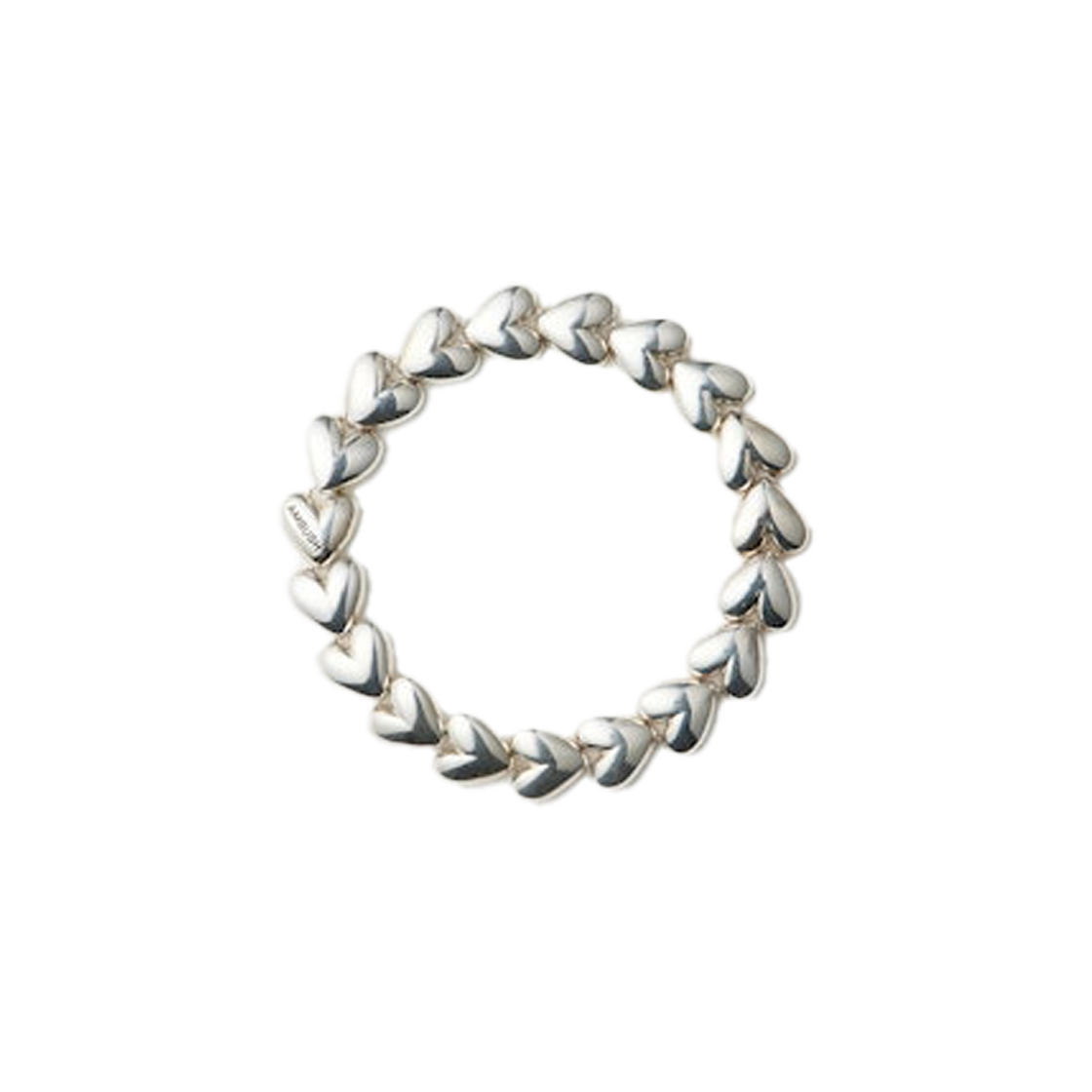 앰부쉬 하트 링크 브레이슬릿 실버 - 25SS | Ambush | KREAM