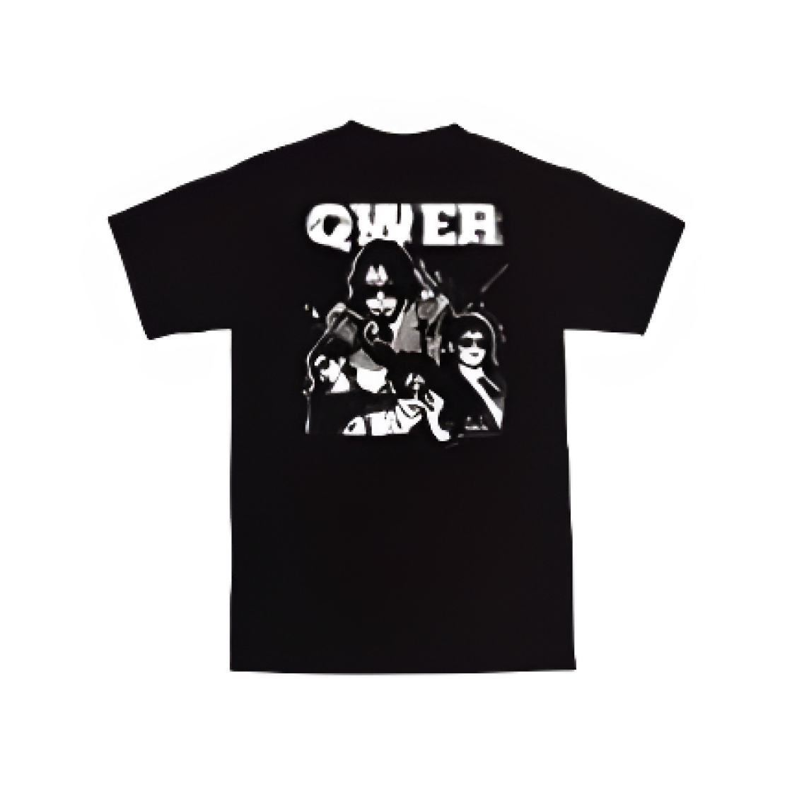 QWER 그래픽 티셔츠 블랙 | Toys & Goods | KREAM