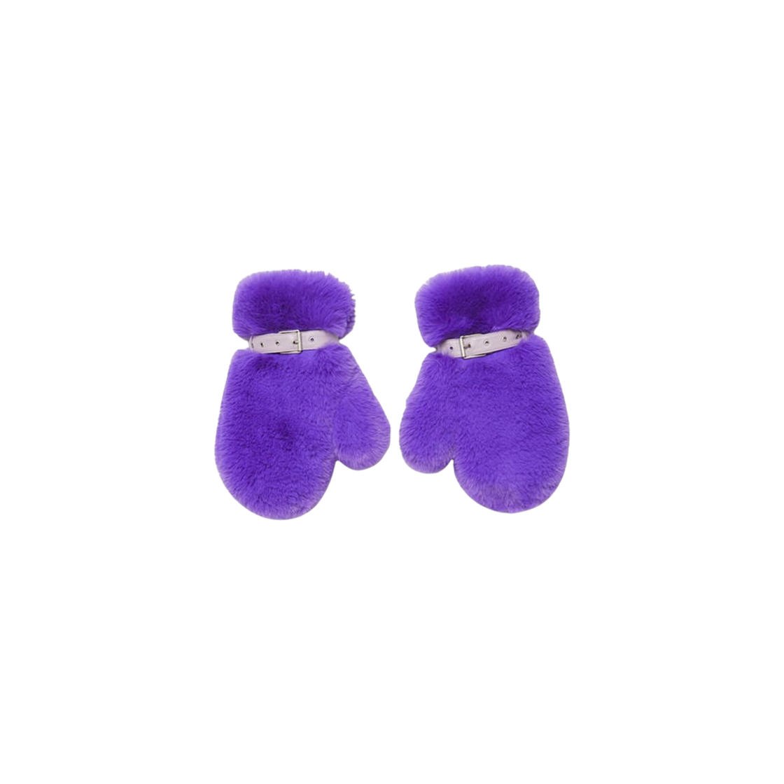 아크네 스튜디오 플러피 버클 미튼 퍼플 | Acne Studios | KREAM