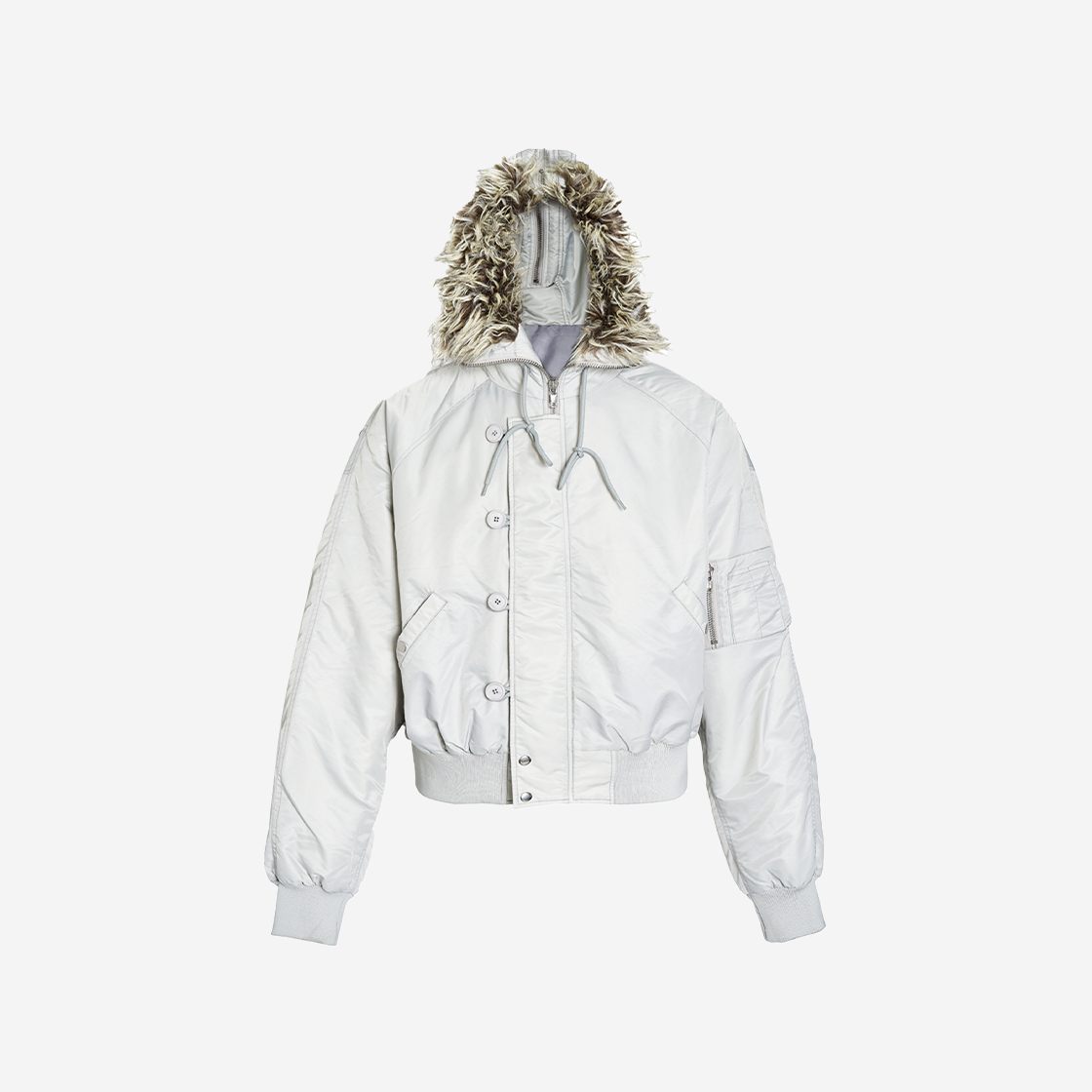 스팁 Road N2B 다운 점퍼 화이트 | STEEPC | KREAM