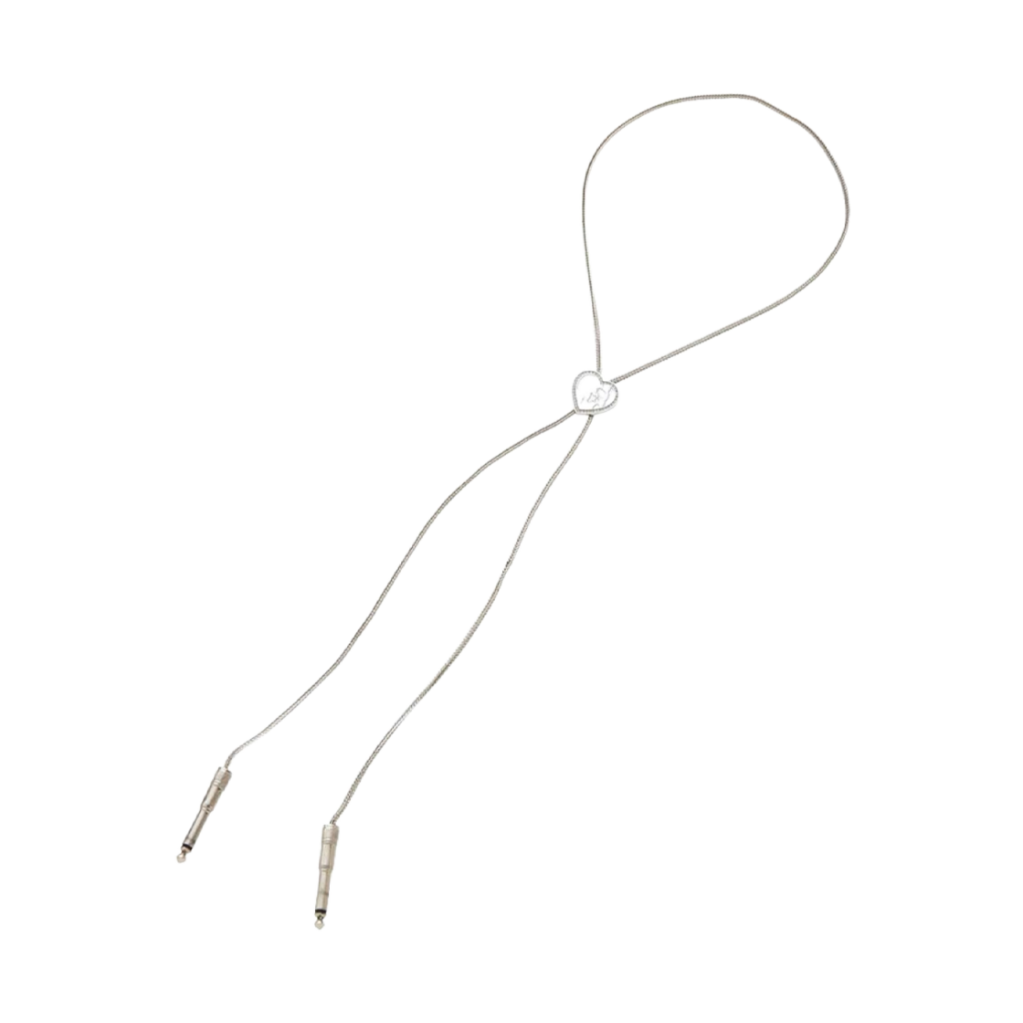 (W) 히스테릭 글래머 히스테릭 루프 타이 네클리스 실버 | Hysteric Glamour | KREAM