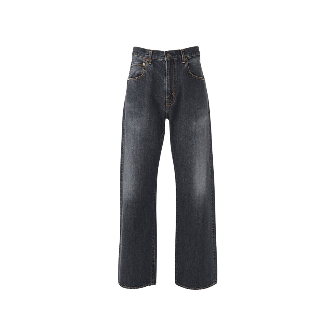 히스테릭 글래머 루즈 스트레이트 데님 팬츠 블랙 Hysteric Glamour Kream