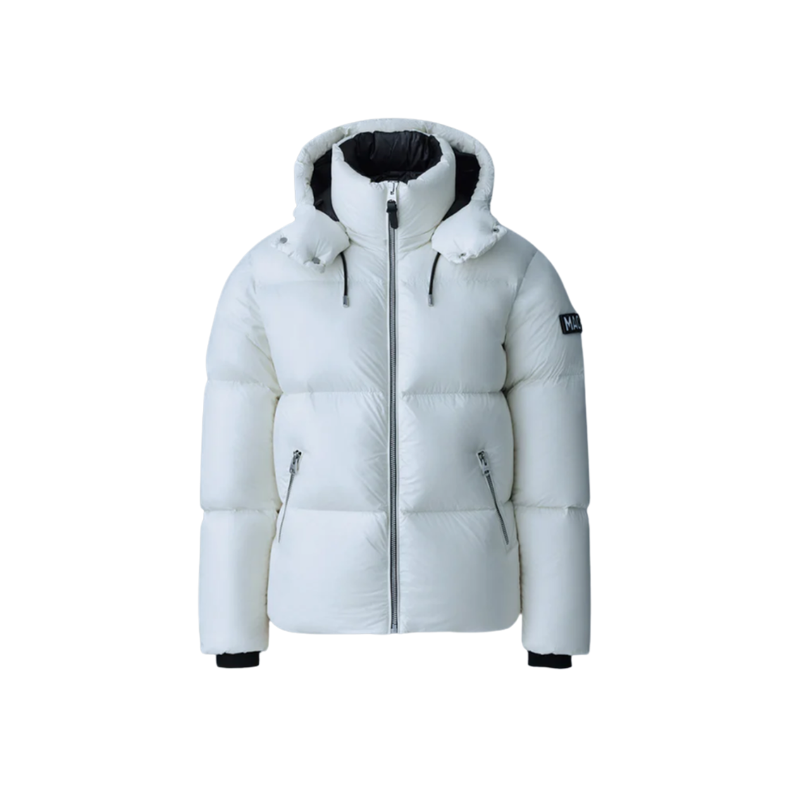 맥카지 켄트 Z 러스트러스 다운 후드 자켓 화이트 | Mackage | KREAM