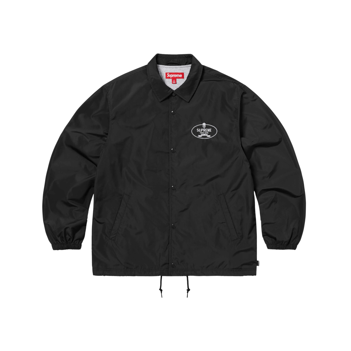 슈프림 크레스트 코치 자켓 블랙 - 24FW | Supreme | KREAM 슈프림 크레스트 코치 자켓 블랙 - 24FW | Supreme | KREAM