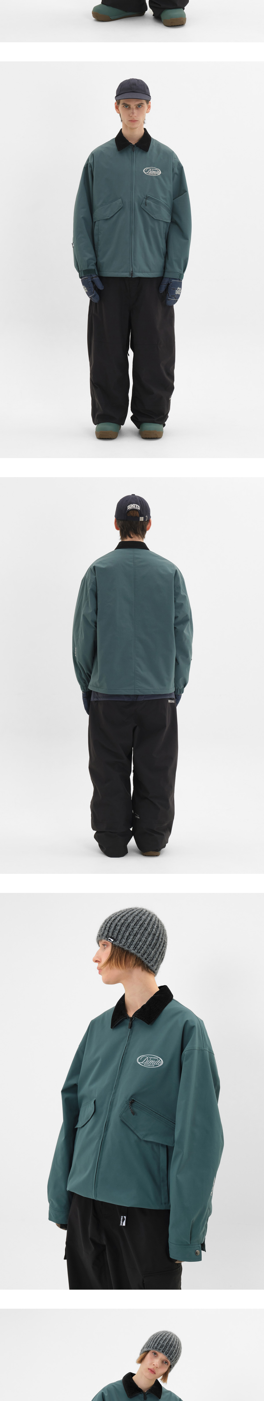 디미토 폴라텍 크루 자켓 틸그린 | Dimito | KREAM