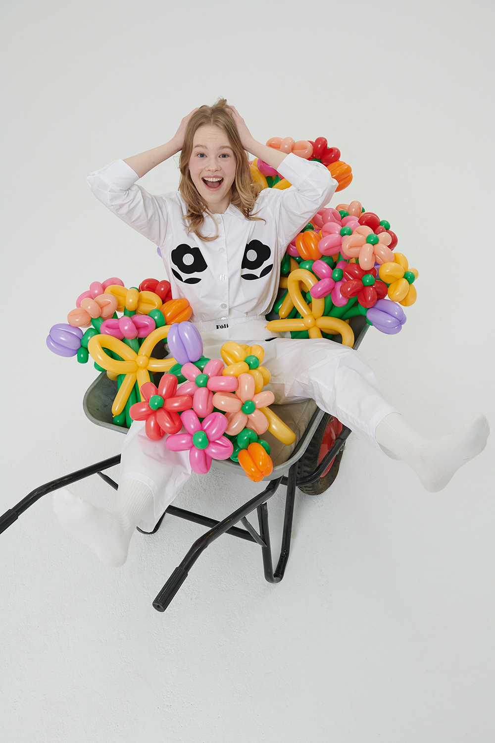 폴리 가든 파자마 세트 화이트 | Foli | KREAM