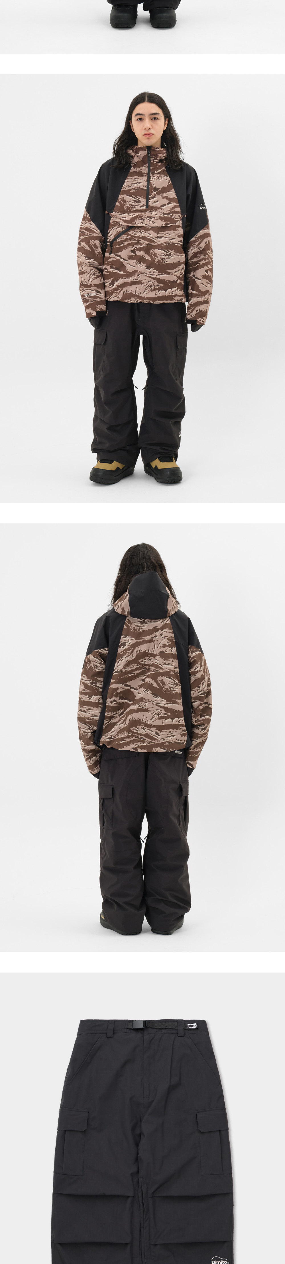 디미토 베리언트 오지 팬츠 블랙 | Dimito | KREAM