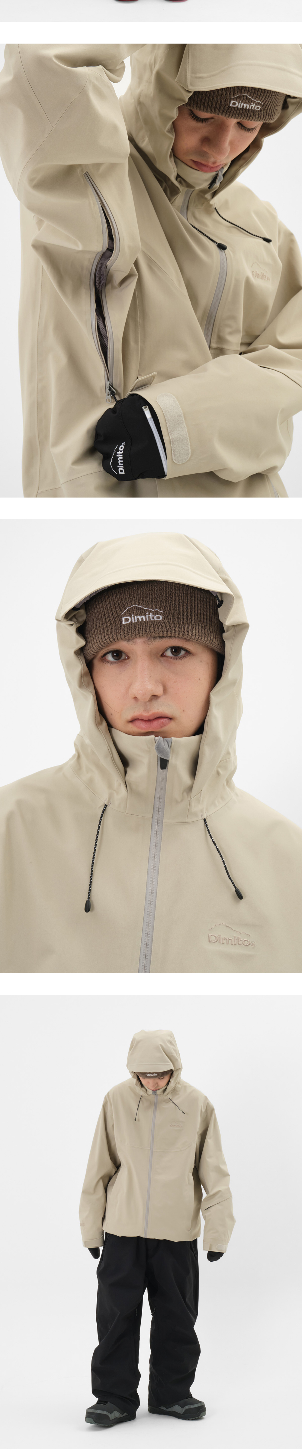 디미토 네오 2레이어 자켓 아이보리 | Dimito | KREAM