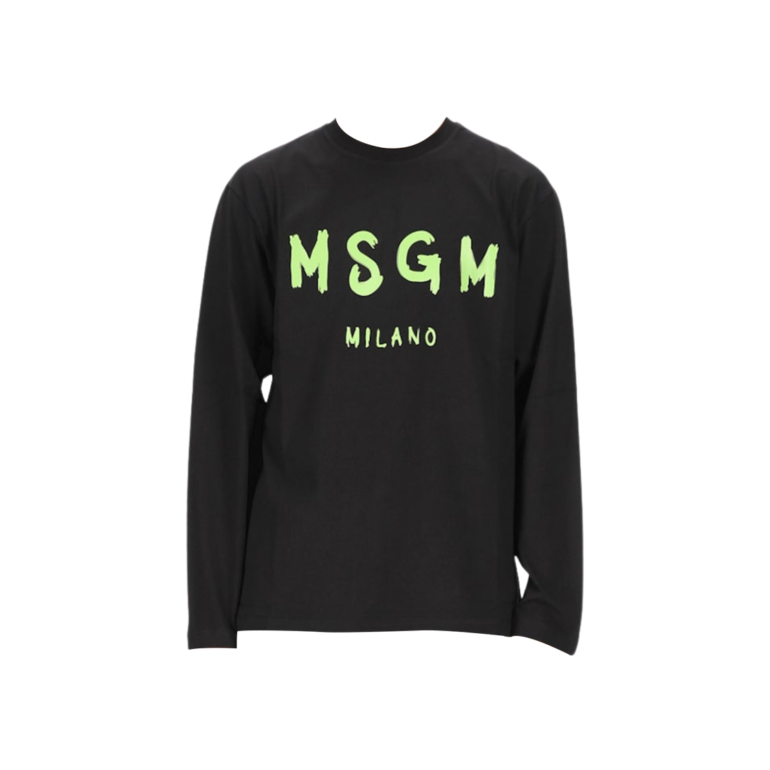 엠에스지엠 밀라노 로고 롱슬리브 티셔츠 블랙 | MSGM | KREAM