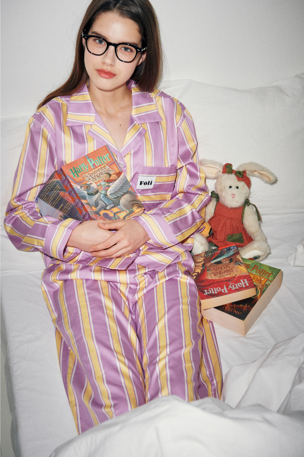 폴리 파자마 세트 프렌치 라일락 | Foli | KREAM