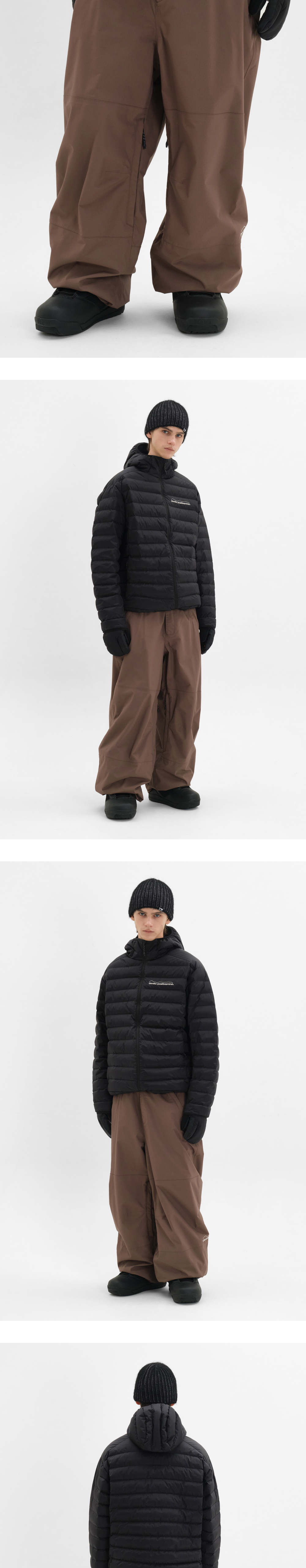 디미토 밴디드 버텀 팬츠 딥브라운 | Dimito | KREAM