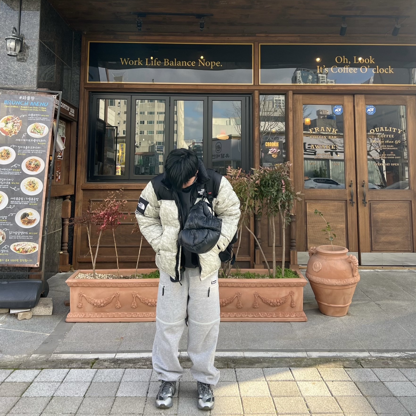 패딩M, 팬츠m | KREAM